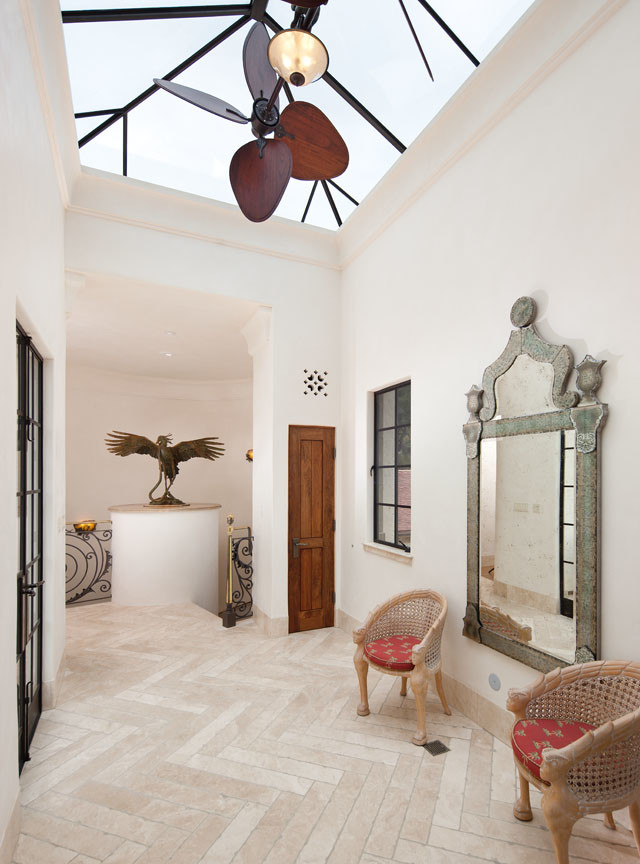 New Montecito house - Mediterranean - Hall - Santa Barbara - by Calvin ...