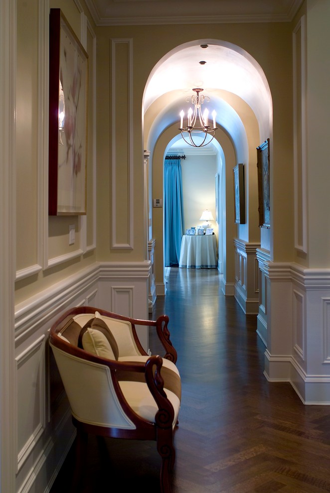 Newton Georgian Updated - Traditional - Hall - Boston - by Slocum Hall ...