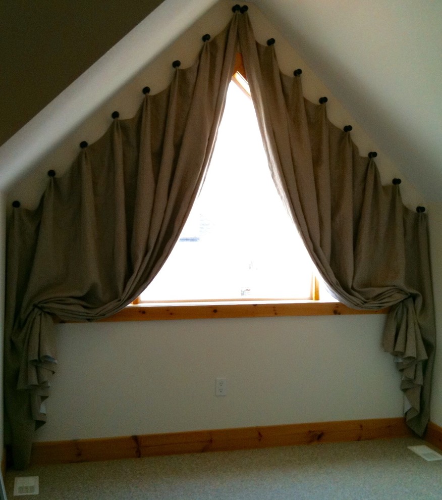 Odd Shaped Window Coverings - Shabby-chic Style - Hall - Toronto - by ...