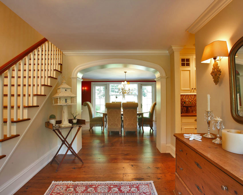 Old Hill House - Traditional - Hall - New York - by Wormser ...