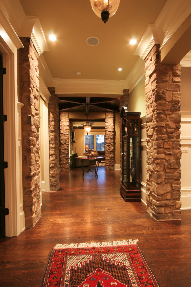 Old World Home - Traditional - Hall - Atlanta - by Norwood Architects ...