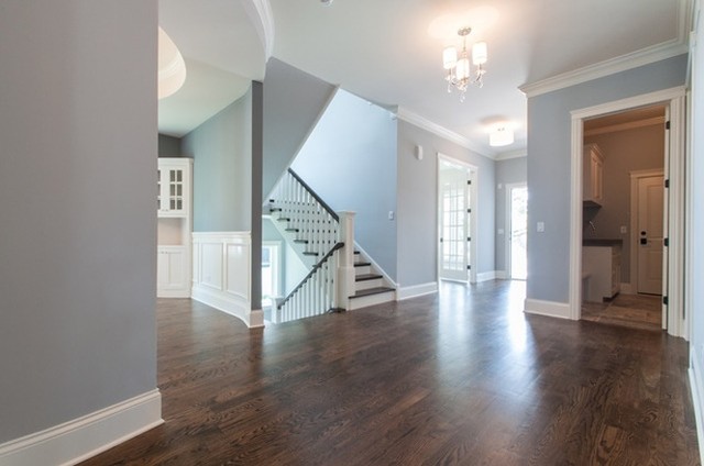 Open Foyer - Coastal - Hallway & Landing - Chicago - by Meyer Design ...