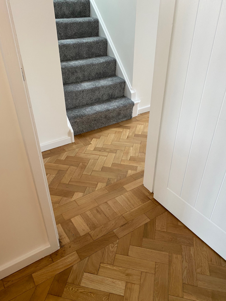 Original Oak Refurb in Dorridge - Contemporary - Hall - West Midlands ...