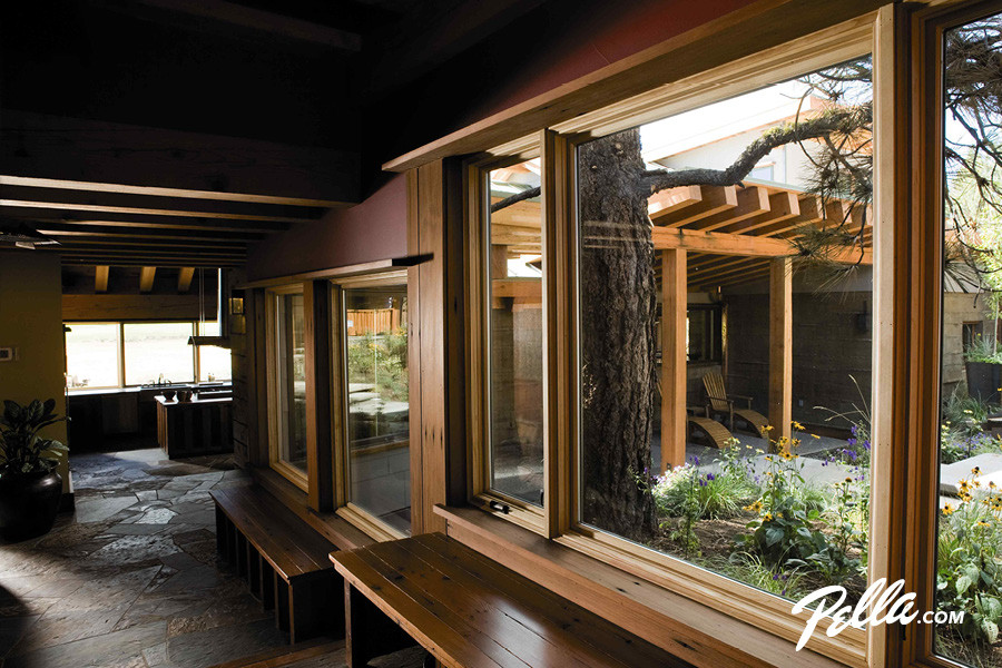 Pella® Architect Series® casement and fixed windows - Contemporary ...