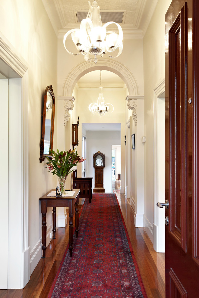 Period home renovation and restoration - Traditional - Hall - Melbourne ...