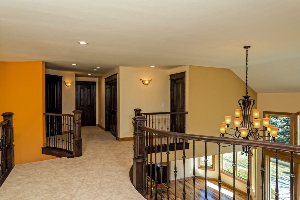 Preserve Main Spaces & Master Bedroom - Transitional - Hallway ...