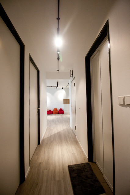 Punggol Waterway HDB - 5 Bedroom - Scandinavian - Hallway & Landing ...