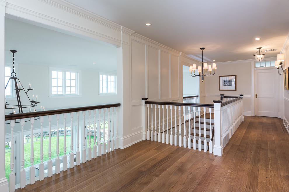 Queen Anne Shingle Style Beach House - Beach Style - Hall - Los Angeles ...