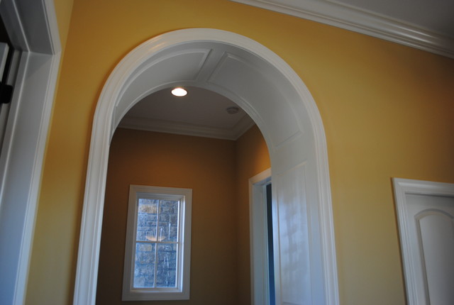 Raised Panel Arch Way - Traditional - Hallway & Landing - Other - by ...