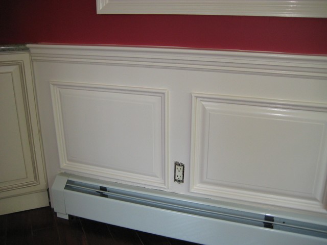 "Raised Panel" Wainscoting - Traditional - Hall - New York - by Doyle ...