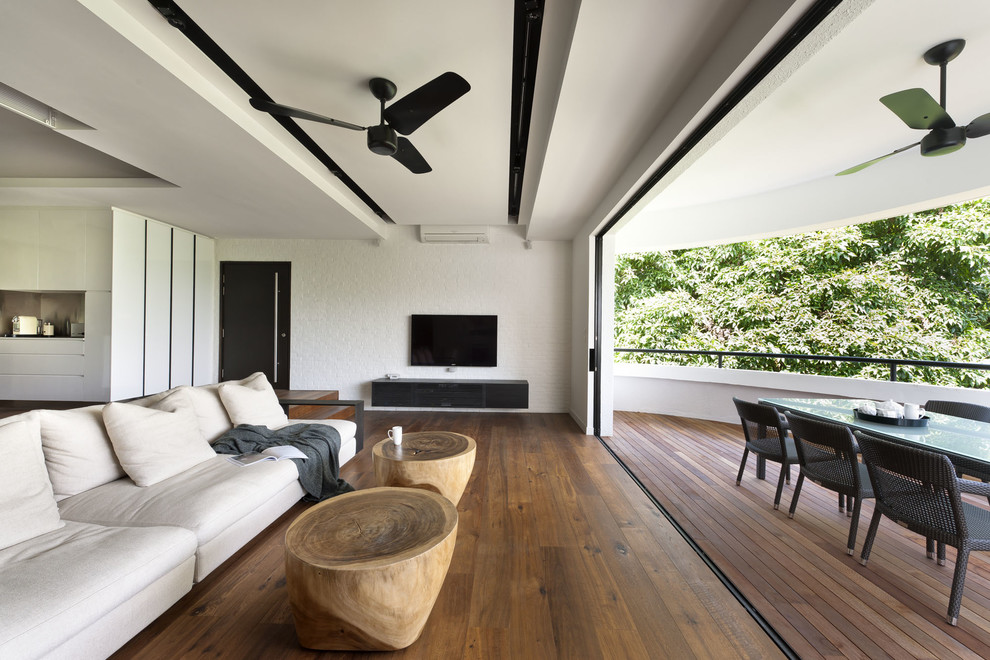 Regency Park - Contemporary - Hallway & Landing - Singapore - by PIÛ ...