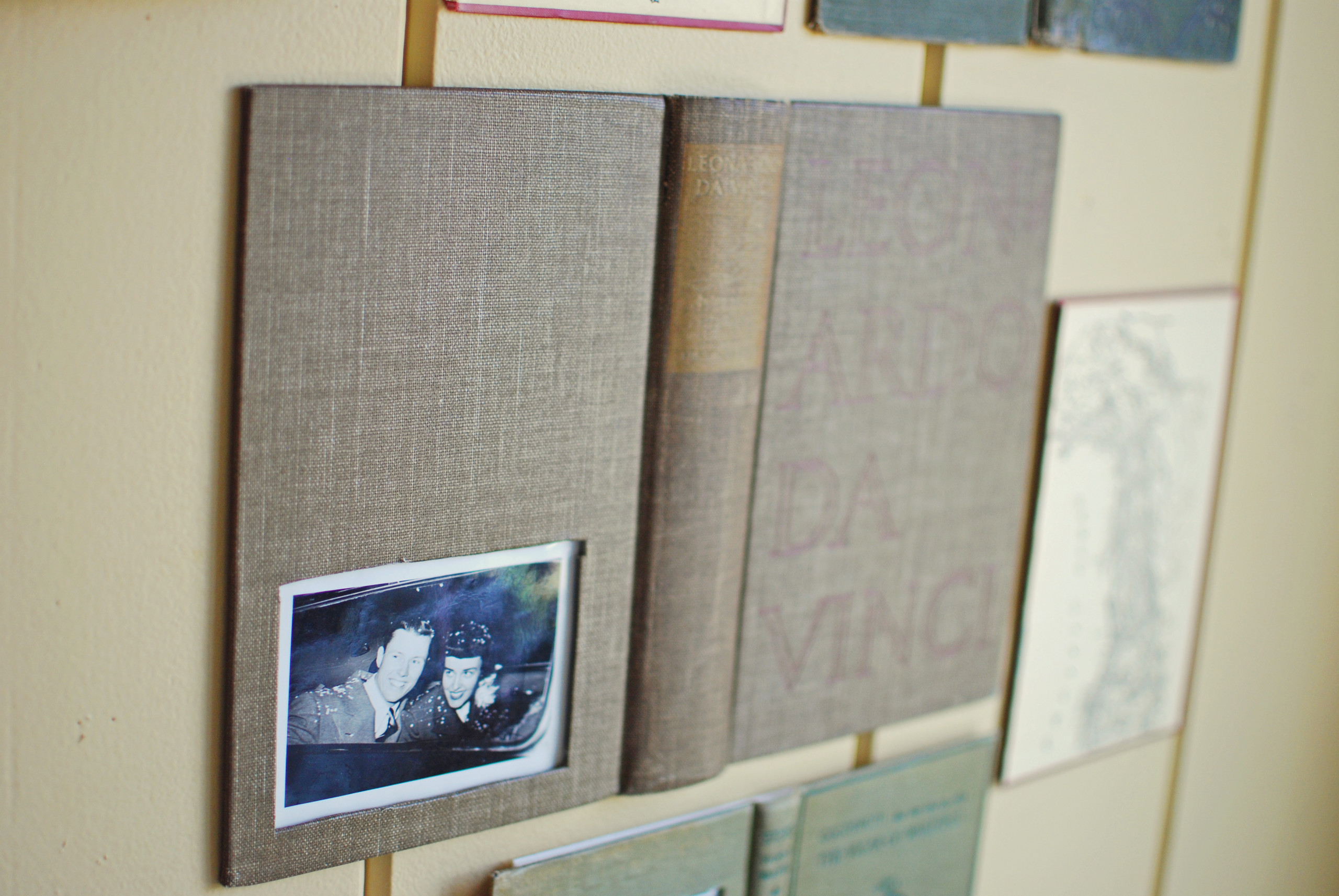 DIY: Creative Vintage Book Cover Frames