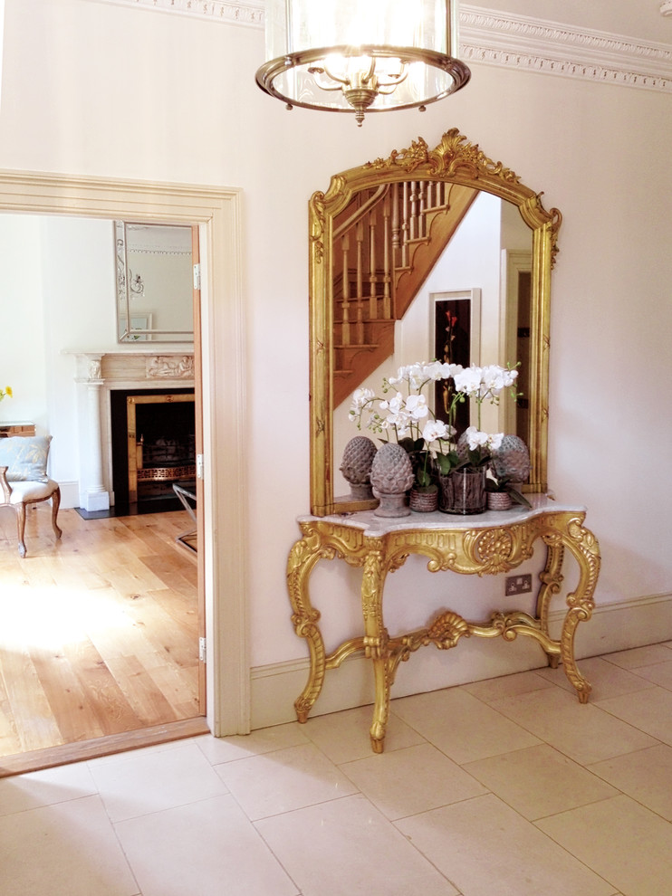 Rococo Style Entrance Hallway in Killiney - Traditional - Hall - Dublin ...