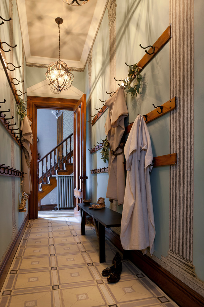 Roman Hallway - Eclectic - Hall - Boston - by Jeanne Finnerty Interior ...