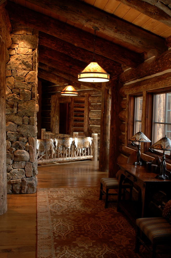 Rose Valley Ranch - Rustic - Hall - Denver - by RMT Architects | Houzz