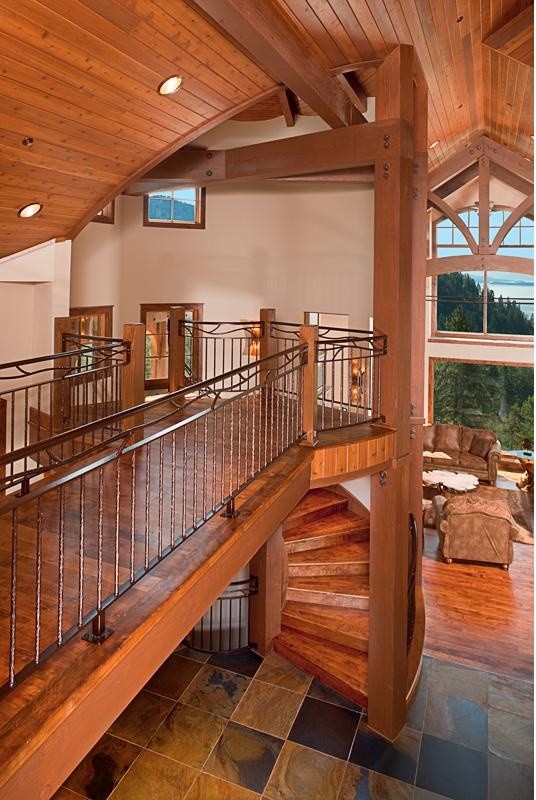 Rustic Bridge - Rustic - Hall - Seattle - by Hendricks Architecture | Houzz