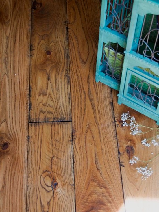 Rustic White Oak Planks - Hallway & Landing - Philadelphia - by ...