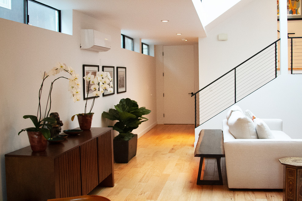San Francisco Mid Century Zen - Midcentury - Hallway & Landing ... San Francisco Mid Century Zen - Midcentury - Hallway & Landing ...