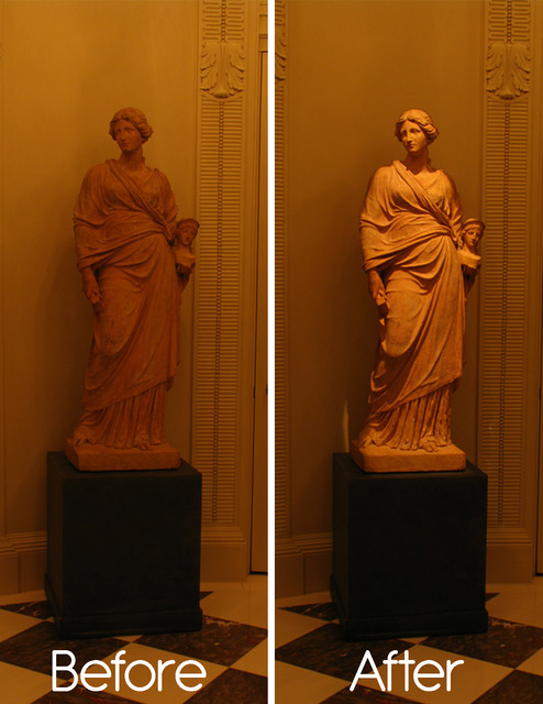 Sculpture Lighting - Traditional - Hallway & Landing - Houston - by ...