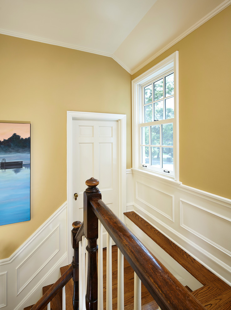 Second Floor Hallway - Makeover - Traditional - Hall - Chicago - by ...