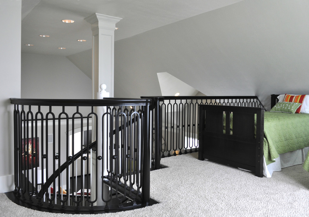 Second Floor Interior - Contemporary - Hall - Cleveland - by User | Houzz