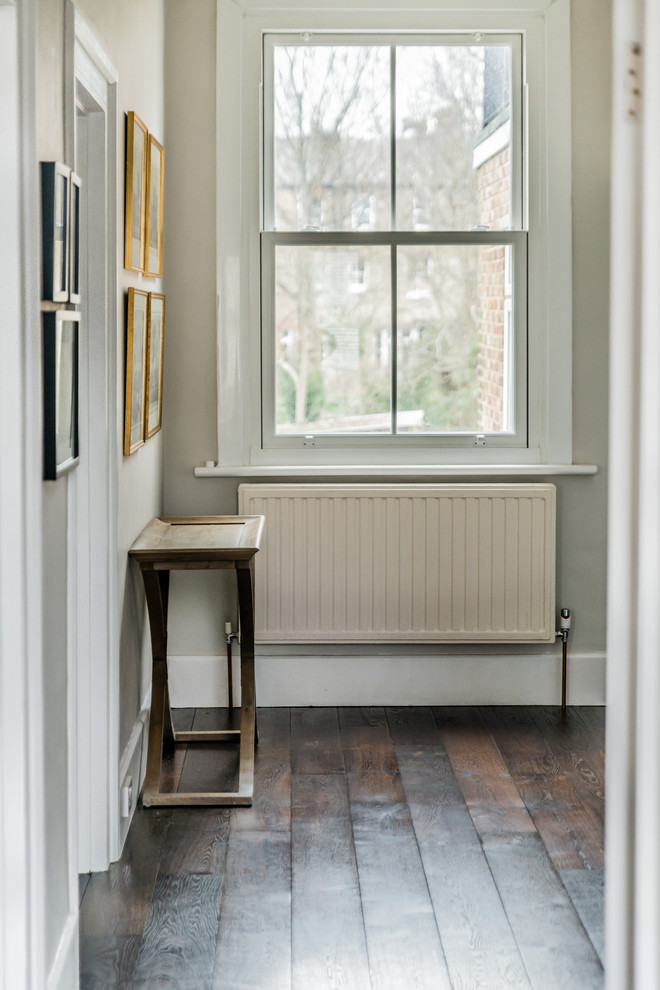 Smoked and Oiled Oak - Hall - London - by Hitt Oak Ltd | Houzz