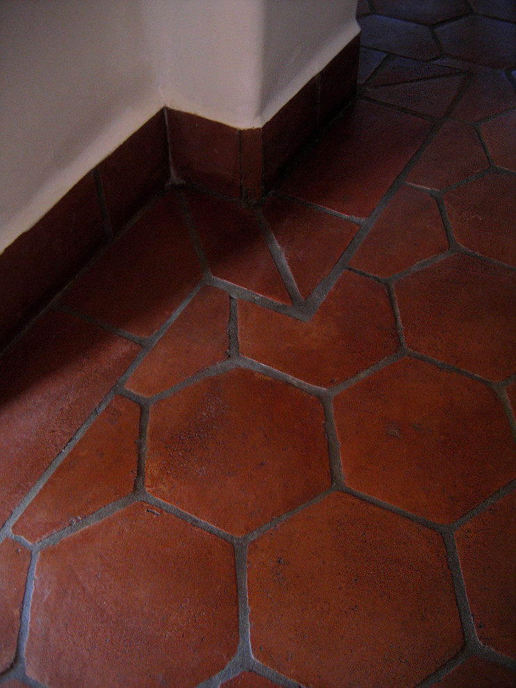 Spanish Floor Patterns in Authentic Terra-Cotta Clay - Mediterranean ...