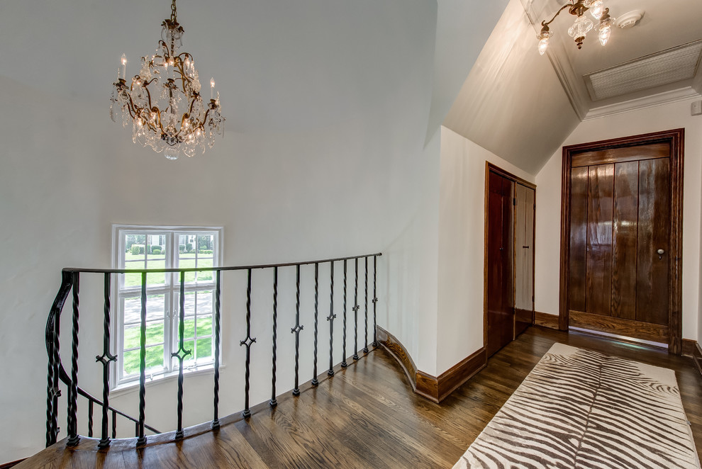 Stair Loft / Hall - French Normandy Tudor - Transitional - Hall - New ...