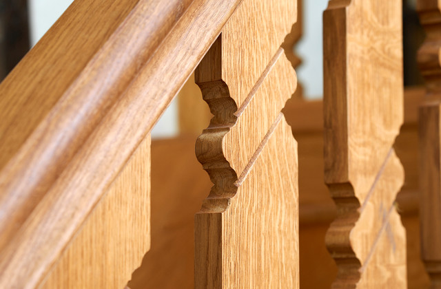 Staircase for a Medieval Country House - Traditional - Staircase - Kent ...