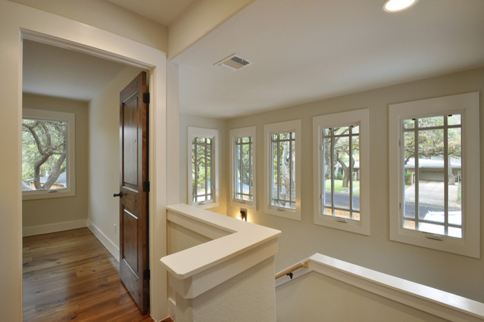 Staircase Second Story Addition - Modern - Hall - Austin - by GreenTex ...