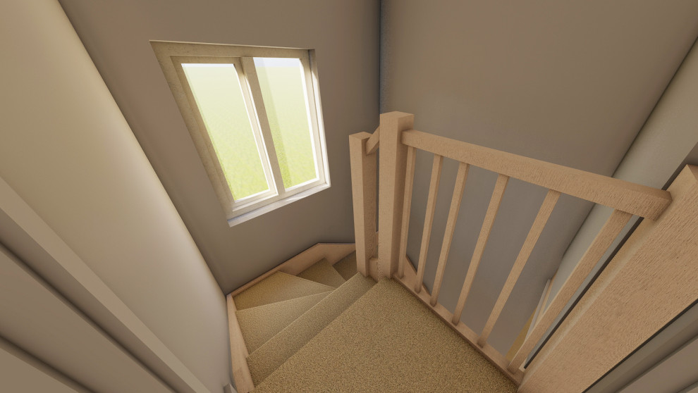 Staircase - Traditional - Hall - Other - by SRA Architecture Ltd | Houzz
