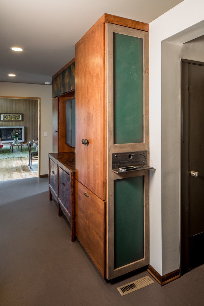 Steampunk Meets Modern Kitchen - Modern - Hall - Minneapolis - by ...