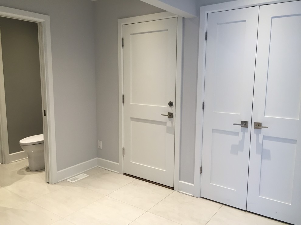 Stéphanie Fortier Design - Shaker style doors for access to garage and ...