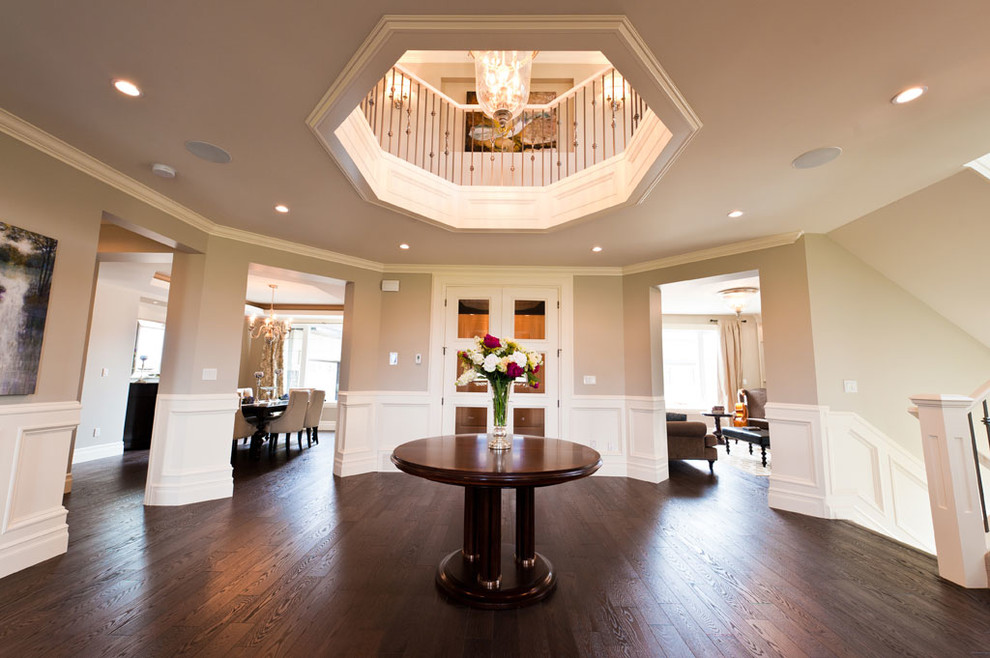 Stunning Traditional Home, Edmonton Alberta - Traditional - Hall ...