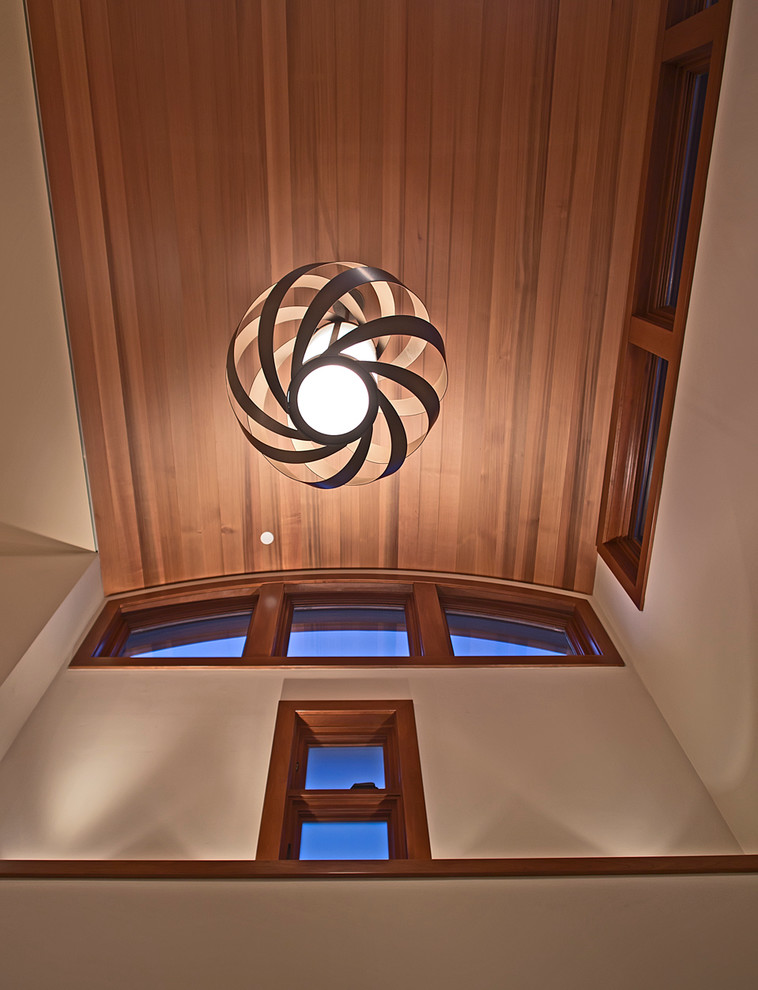 Sunny Cove Gold Leed Certified Home - Contemporary - Hallway & Landing ...