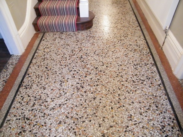 Terrazzo floor restoration in Cheshire Tile Stone Medic Houzz
