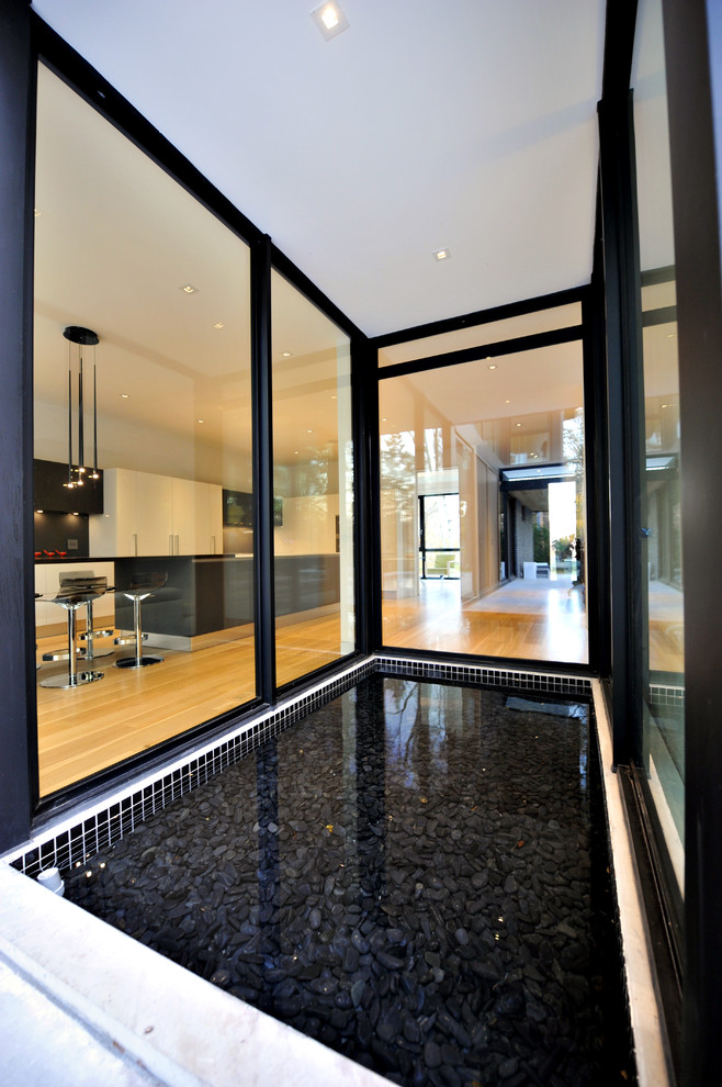 The Glass House - Modern - Hall - Toronto - by DCAM HOMES INC. | Houzz