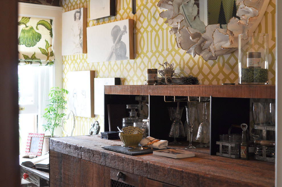 The Press Room: Lisa Bakamis Interior Design - Eclectic - Hall - San ...