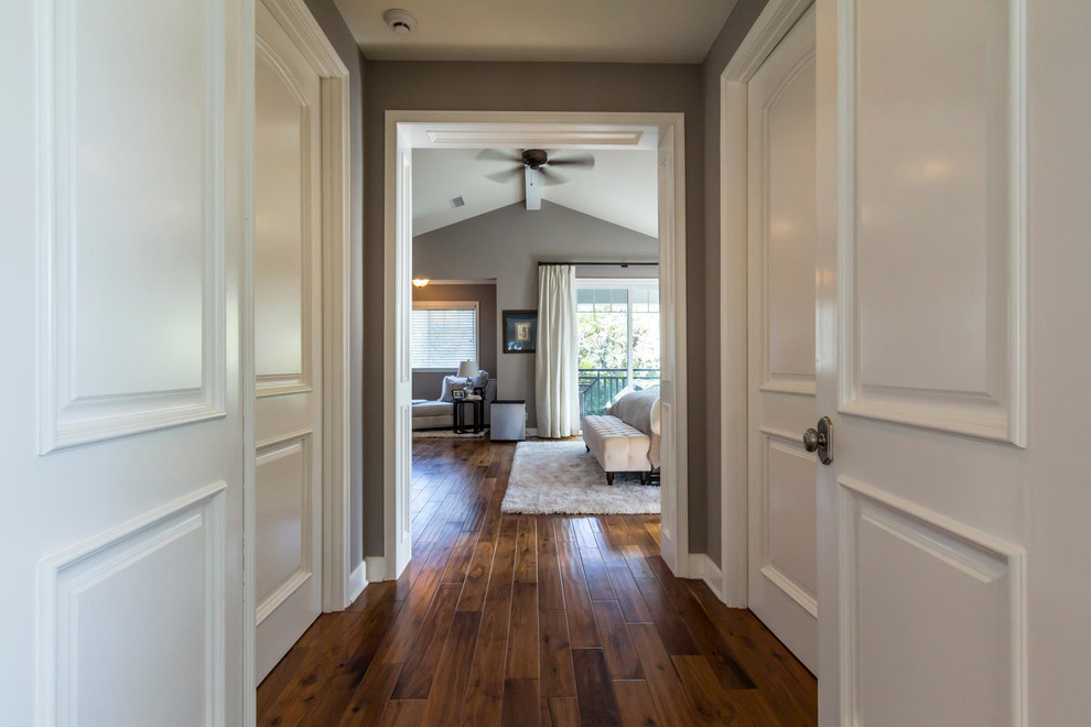 Traditional Masterpiece Featuring Garrison II Distressed Walnut Natural ...