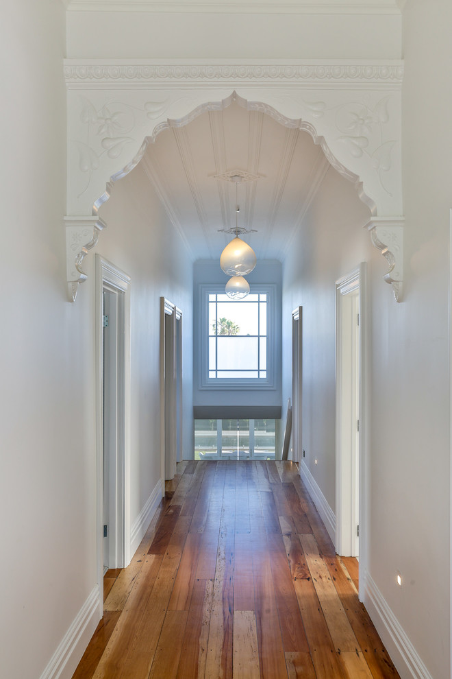 Traditional villa hallway arches - Traditional - Hall - Auckland - by ...