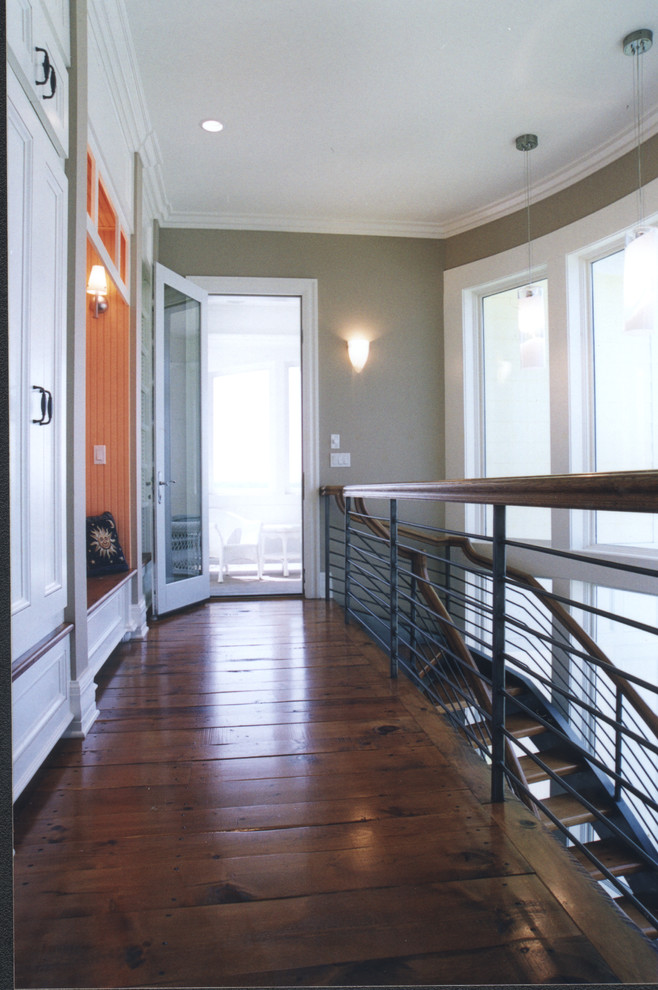 Transitional Lakeside Residence - Transitional - Hallway & Landing ...