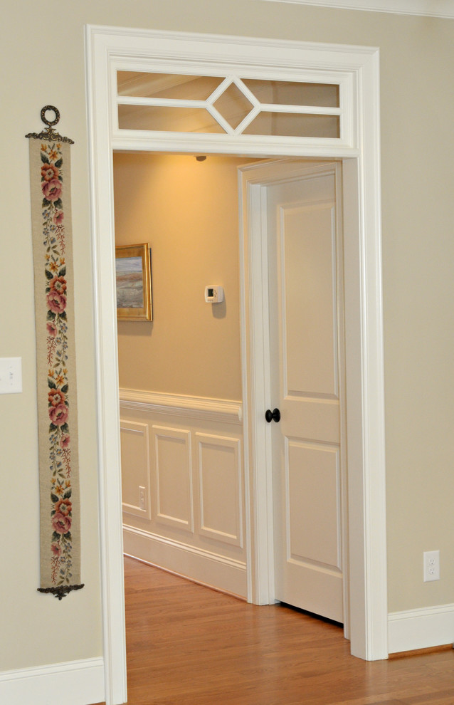 Transom used as Interior windows - Traditional - Hall - Raleigh - by ...