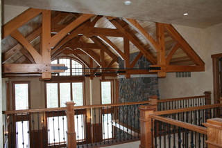 Trusses - Traditional - Hall - Other - by Waldmann Construction | Houzz