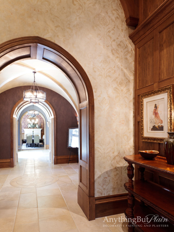 Tudor Drama - Traditional - Hall - Houston - by Anything But Plain, Inc ...