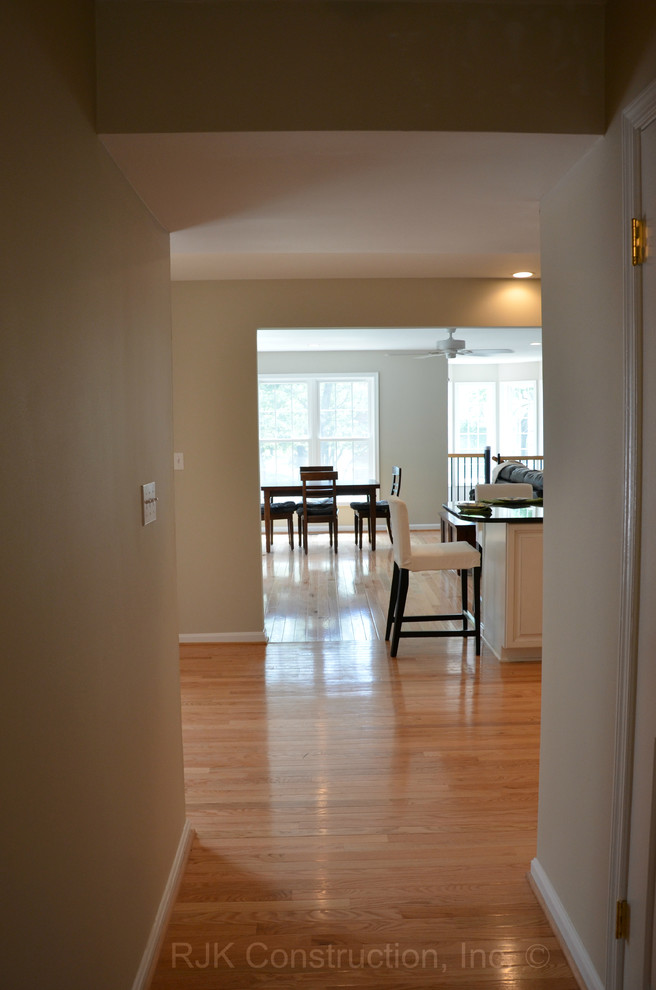 Two-Story Addition - Traditional - Hall - DC Metro - by Skill ...