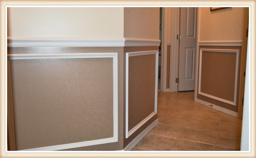 Two Tone Wainscot and Chair Rail - Hall - Other - by Twin Lakes ...