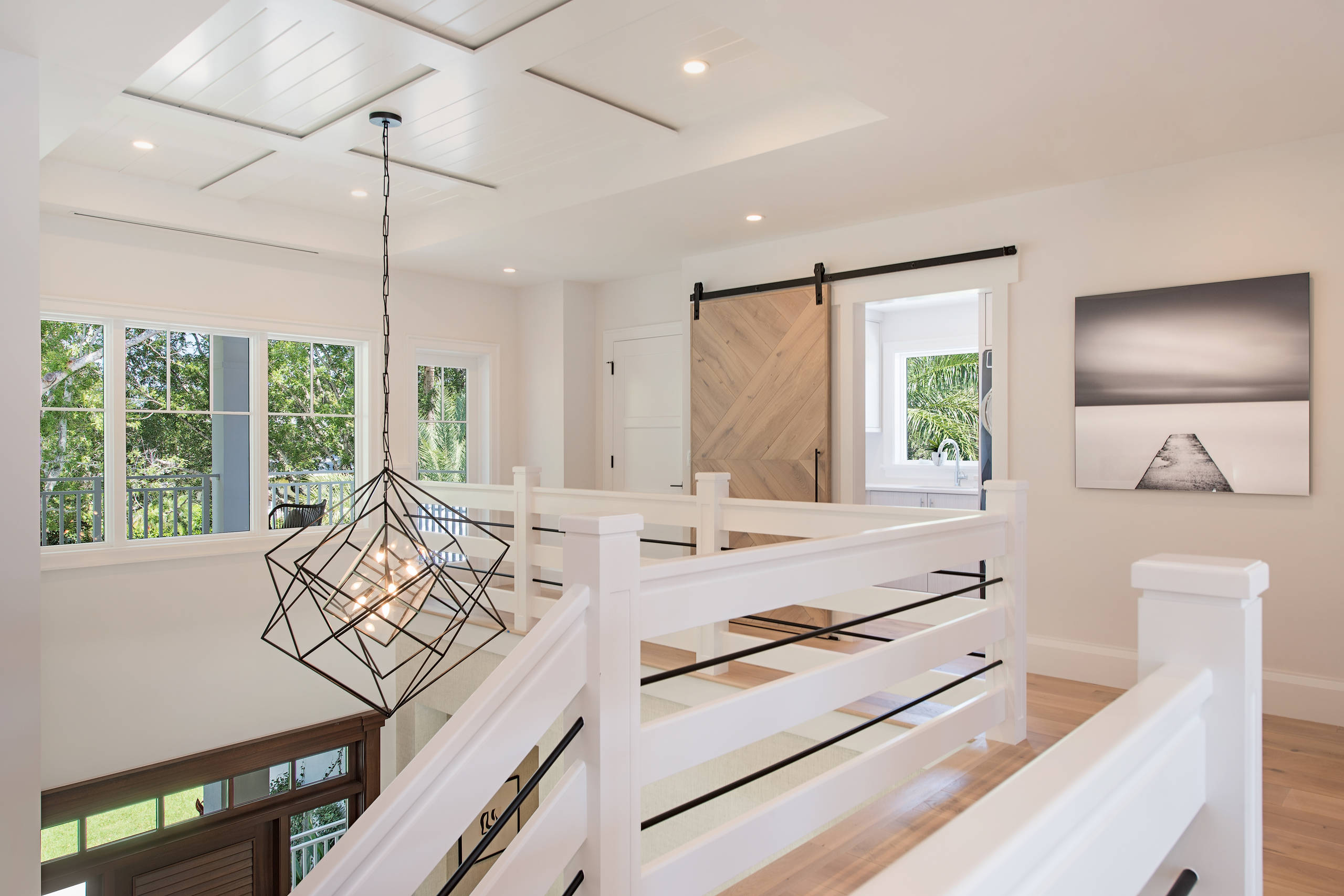 Second Floor Landing 13400 Bison Trail | New Home In Piedmont OK