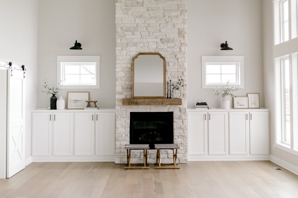 Warming Spaces in White - French Country - Hall - San Diego - by ...