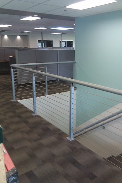 Welded Post & Rail with Stainless Cable Infill in Portland, OR ...