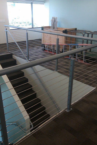 Welded Post & Rail with Stainless Cable Infill in Portland, OR ...